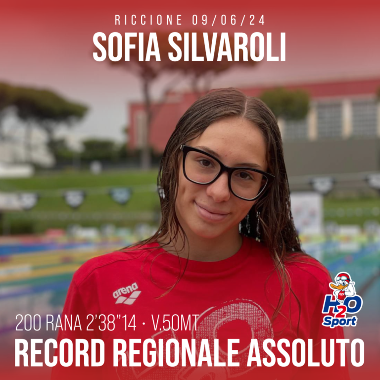 Nuoto, H2O Sport, Angelilli e Silvaroli stampano due record regionali ...