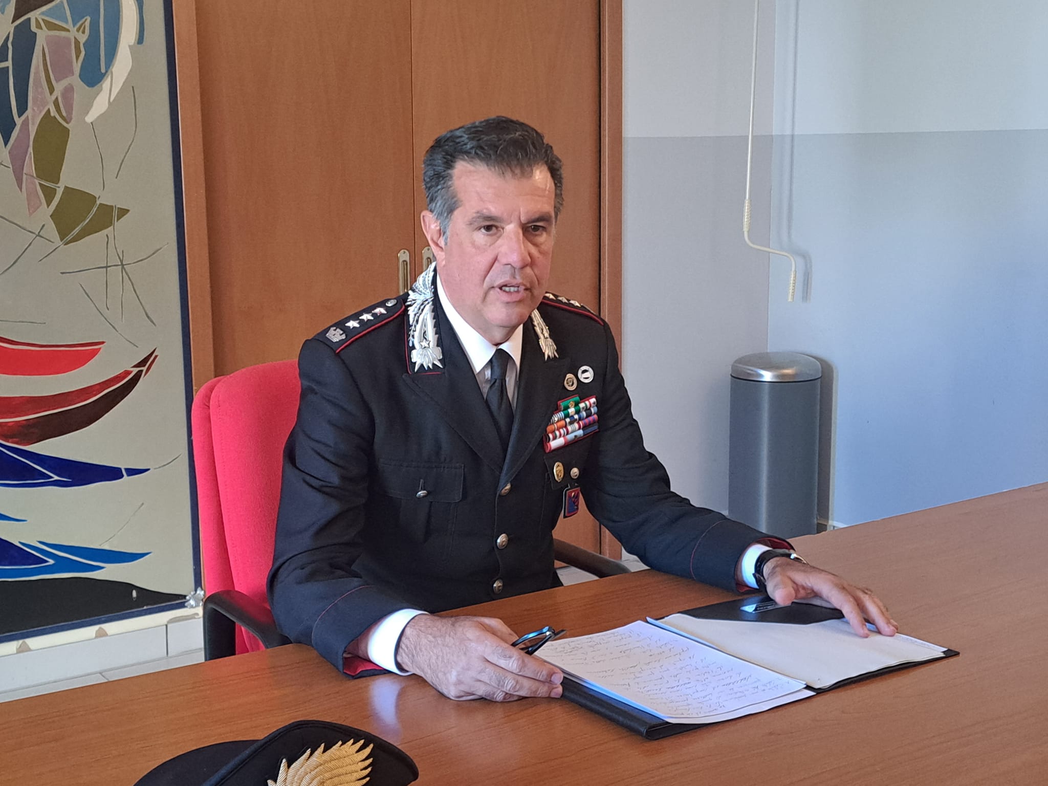 Fabrizio Coppolino è il nuovo Comandante Provinciale dei Carabinieri di ...