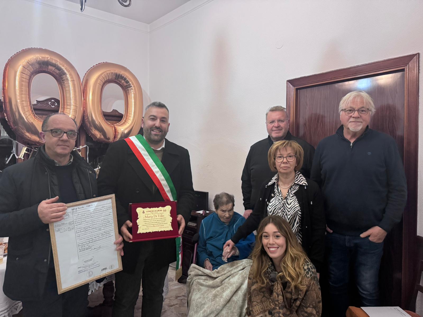 Ururi: festa per i 100 anni di Maria Di Tillo - Il giornale del Molise