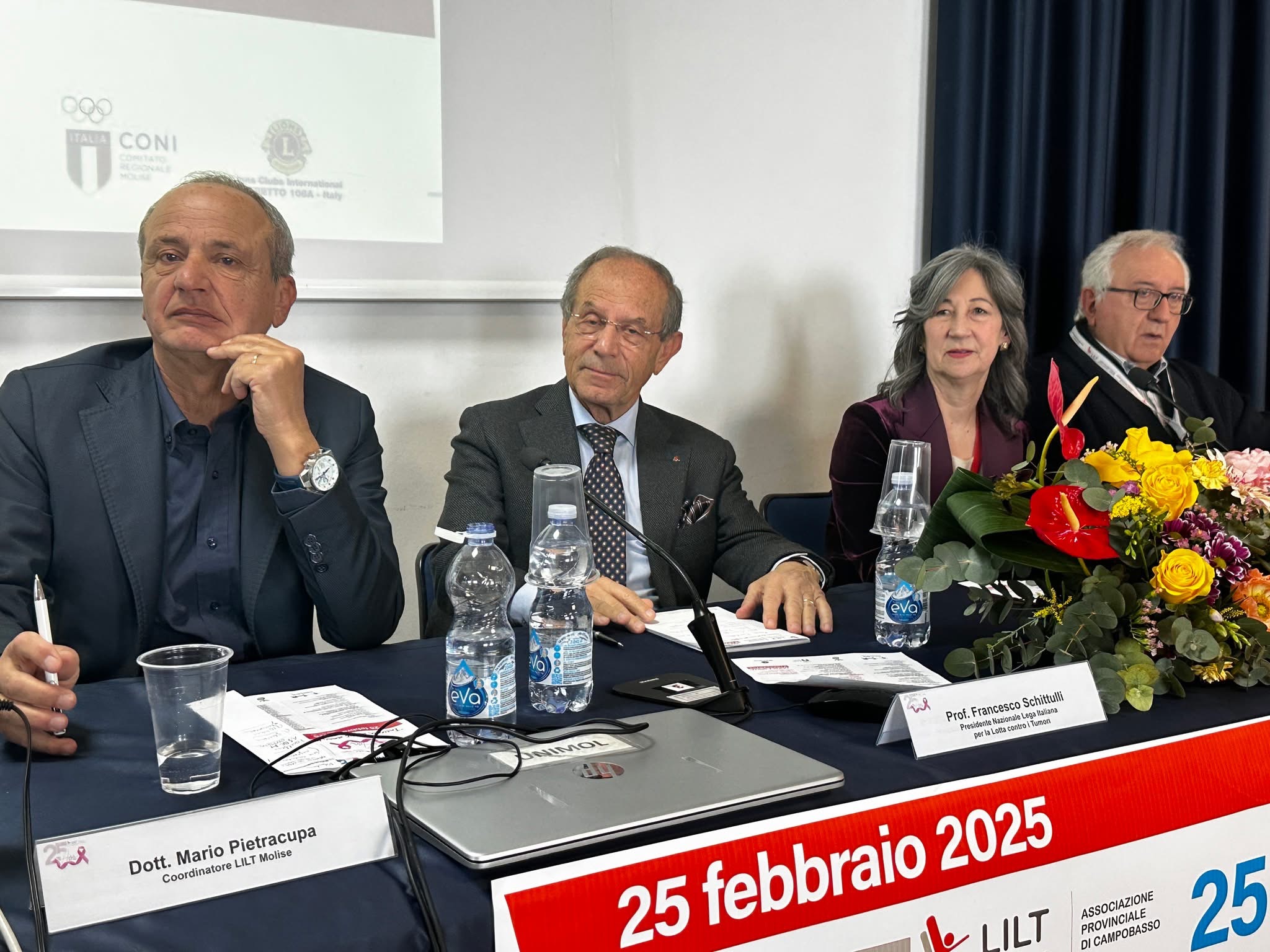 La Lilt Campobasso compie venticinque anni, il saluto del sindaco Nicola Balice: "Saremo sempre ...