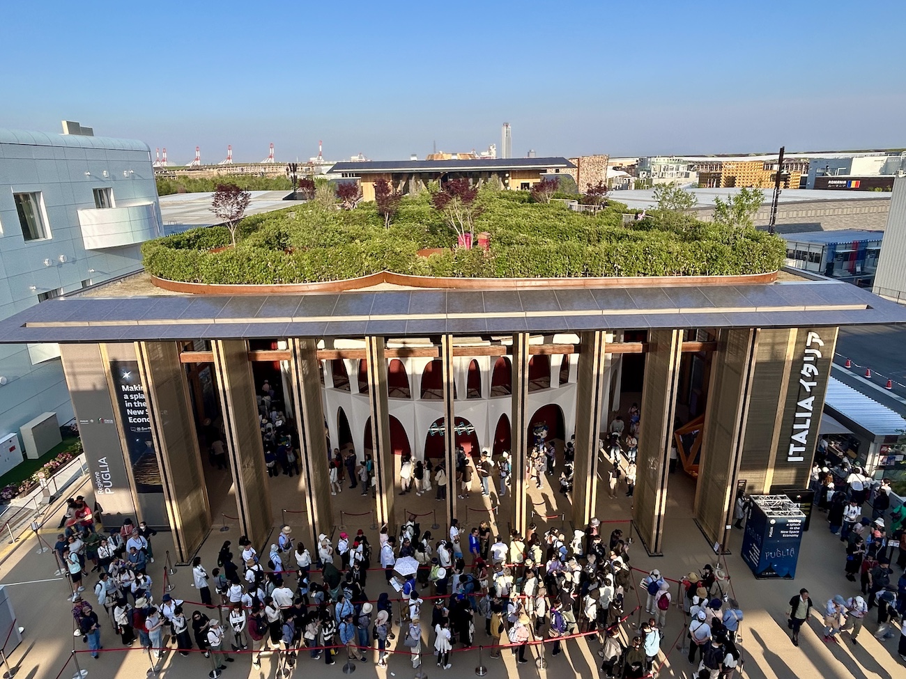 Certificato, sostenibile, accogliente: il padiglione Italia all'Expo di Osaka è tutto in legno ...