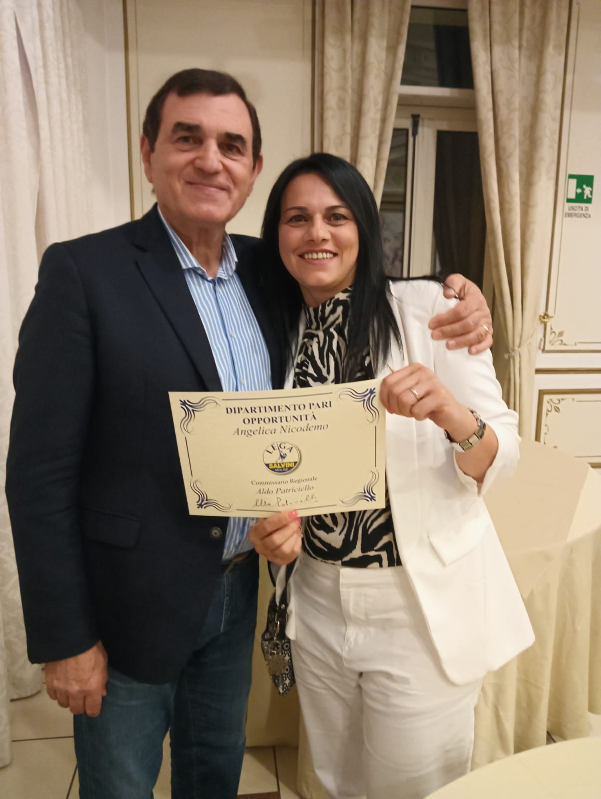 Assemblea costitutiva dei dipartimenti regionali della Lega, alle Pari opportunità nominata ...